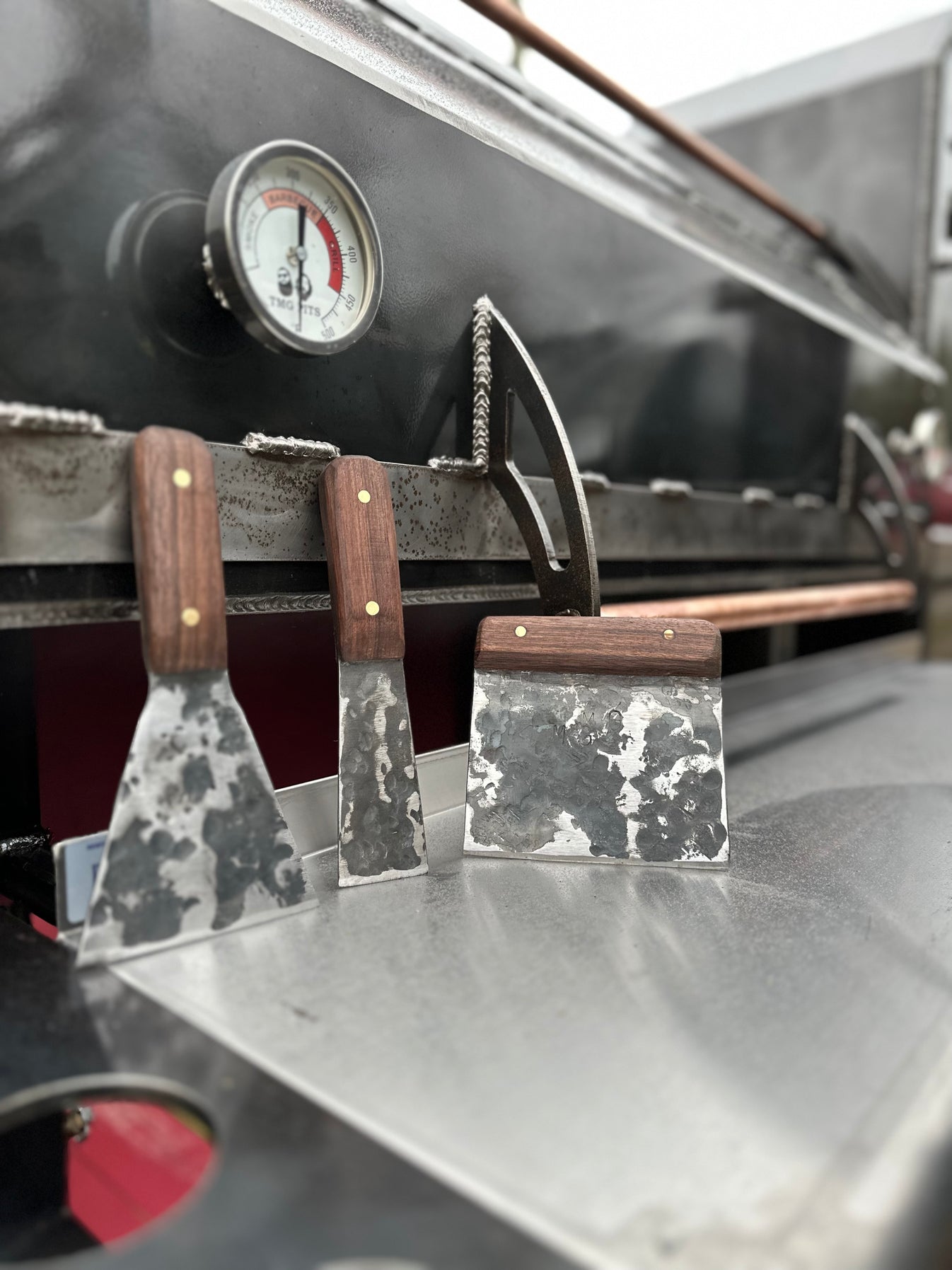 Hand Forged Grate Scraper Kit - TMG PITS